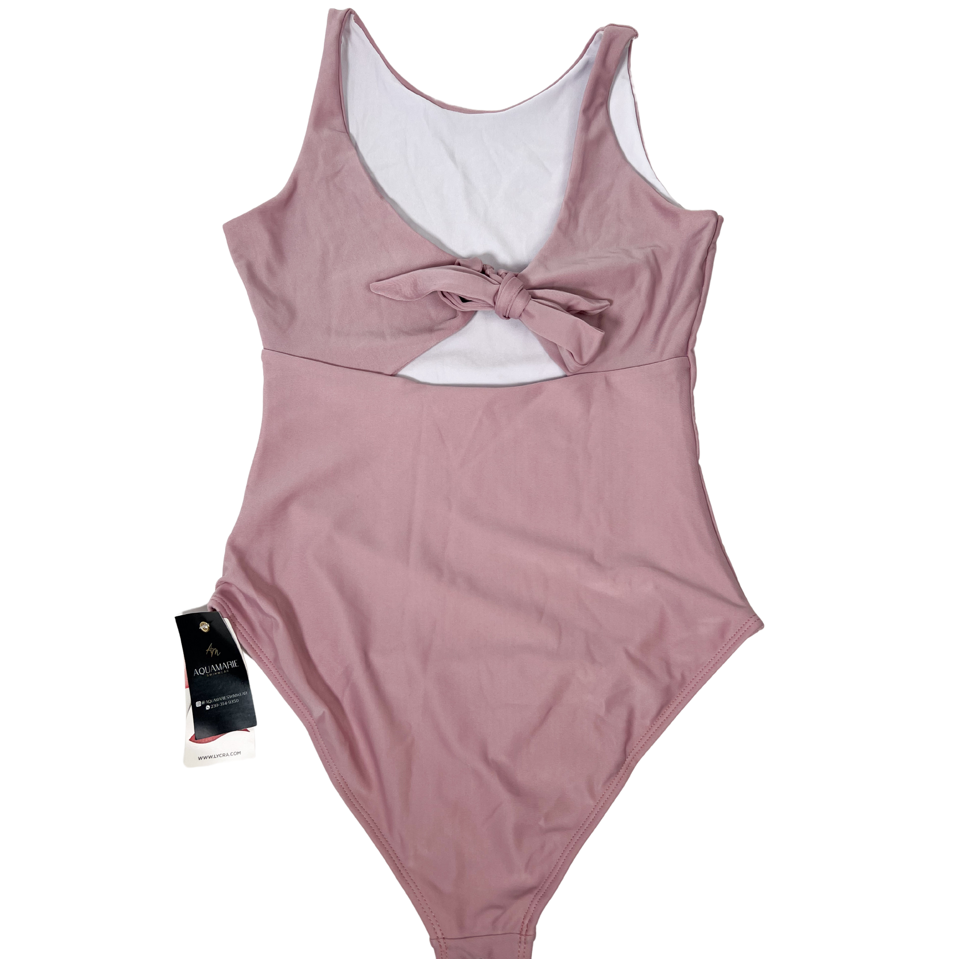 Stylish Solid-Colored One-Piece Swimsuits – Aquamarie - Swimwear